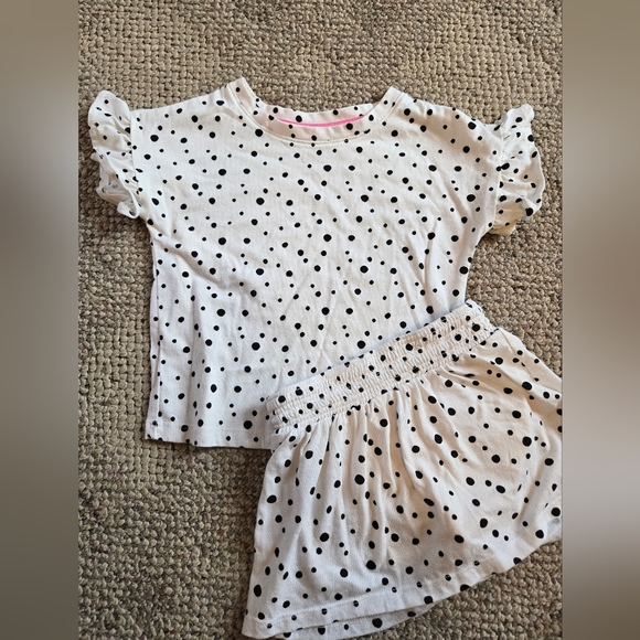 Cat & Jack | Matching Sets | Cat Jack Black And White Polka Dot Set ...